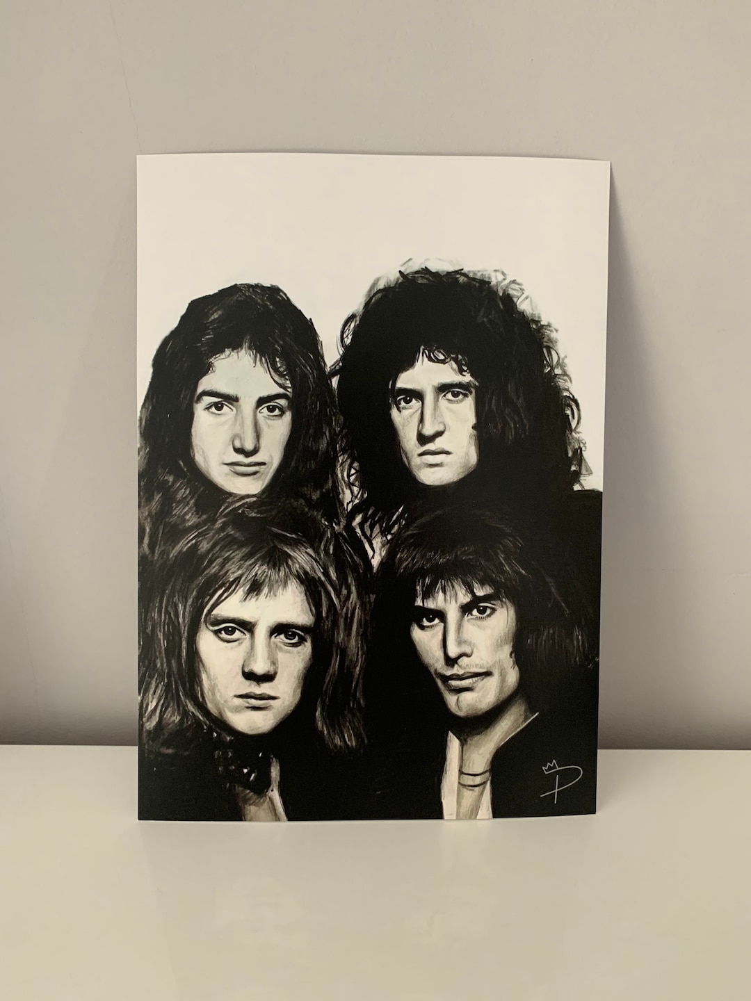 Queen Band Art Print - Etsy