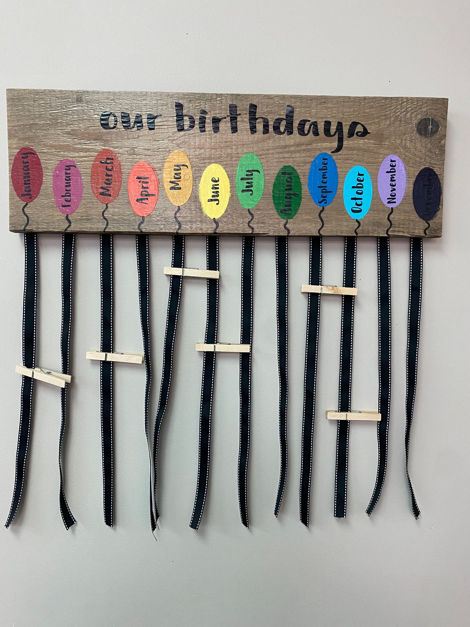 Classroom Birthday Sign | Etsy