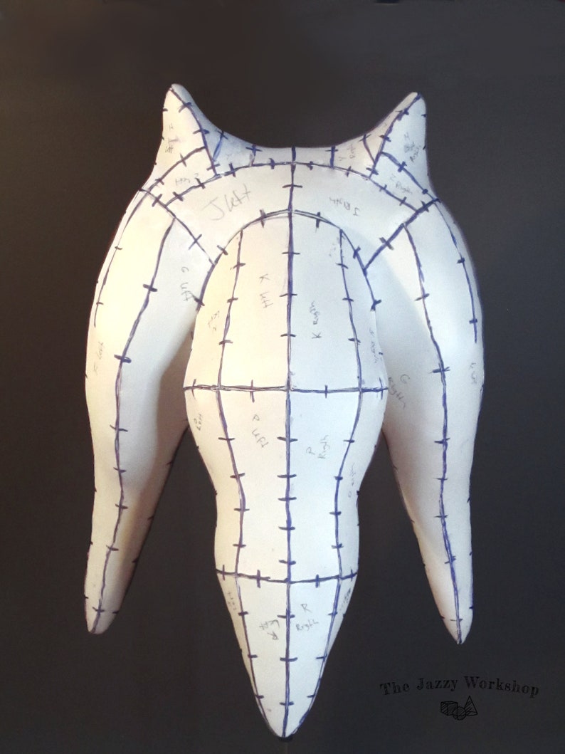 Ashoka Head Piece EVA Foam Pattern in PDF File for Cosplay - Etsy