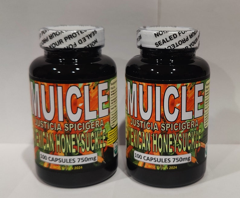 Muicle Muitle Muycle Mexican Honeysuckle 100 Capsules/capsulas | Etsy