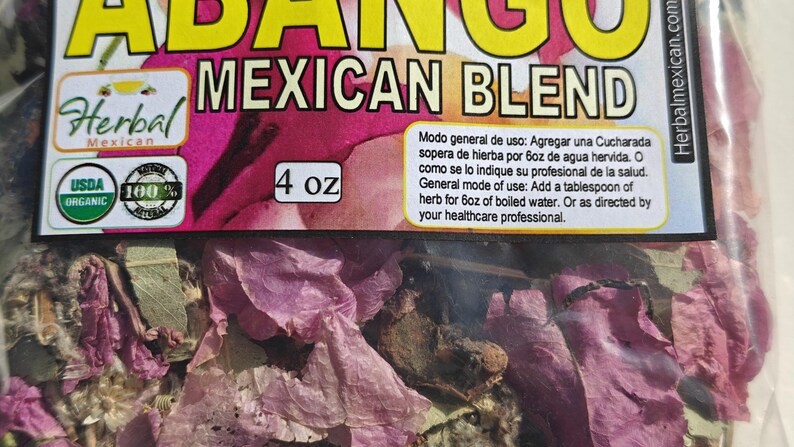 Abango 16 Oz, Abango Te/tea,tizana De Abango Pulmones Y Vias ...