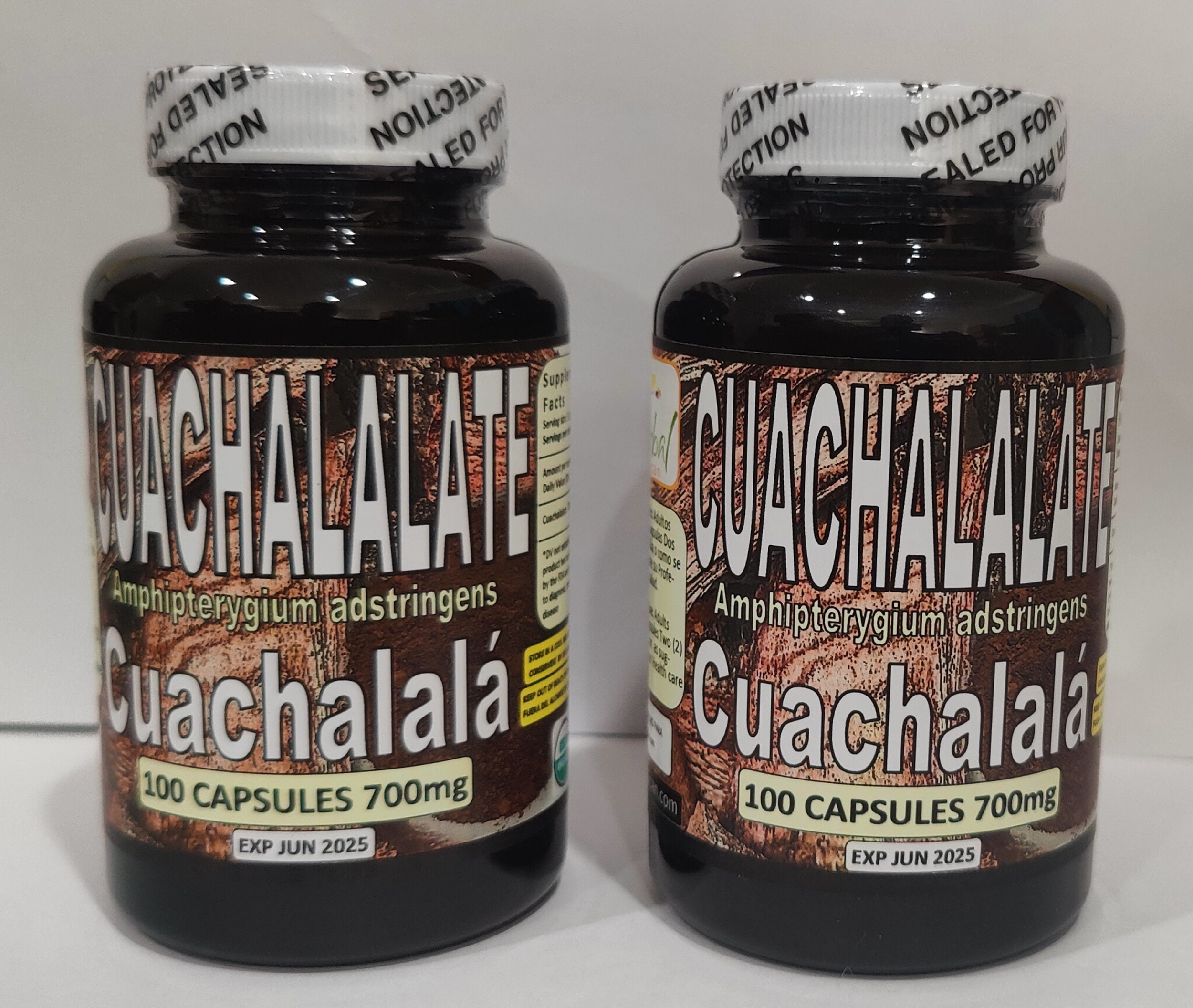 Cuachalalate Bark Seca Palo Cuachinala 100 Capsulas/capsules Organic ...