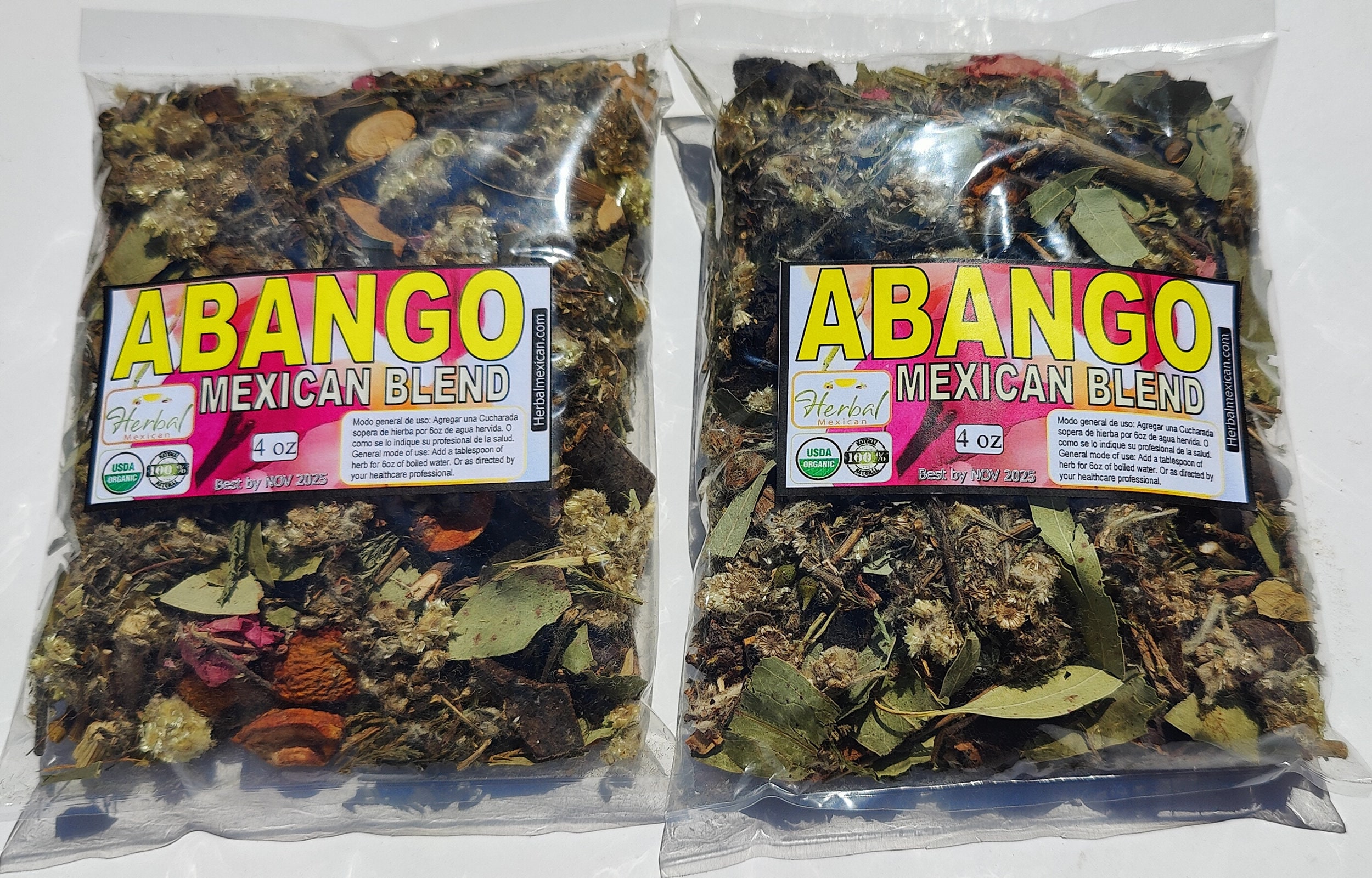 Abango 16 Oz, Abango Te/tea,tizana De Abango Pulmones Y Vias ...