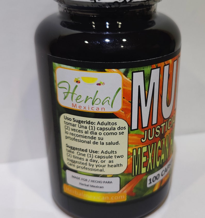 Muicle Muitle Muycle Mexican Honeysuckle 100 Capsules/capsulas Natural ...