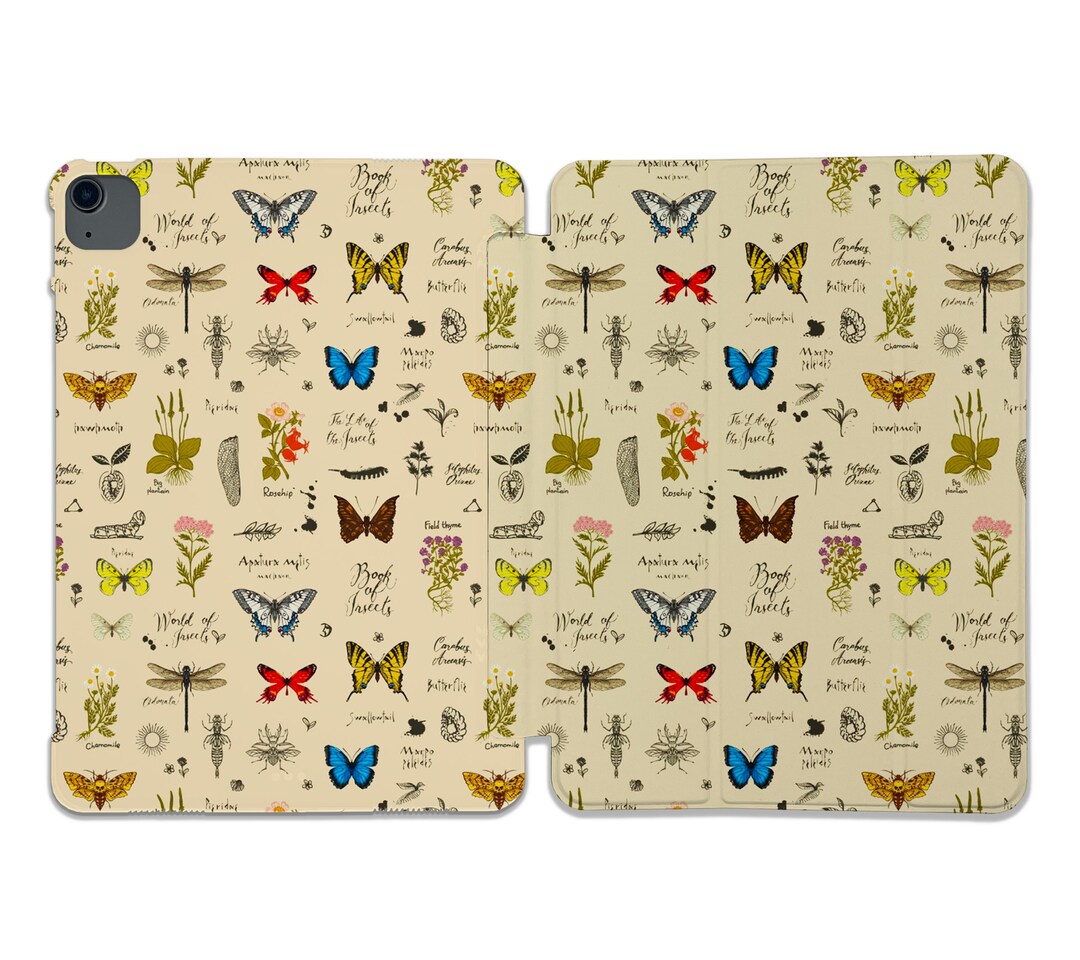 Butterflies iPad 2021 2020 Case Cute iPad 9.7/10.2/10.5/11 in Case ...