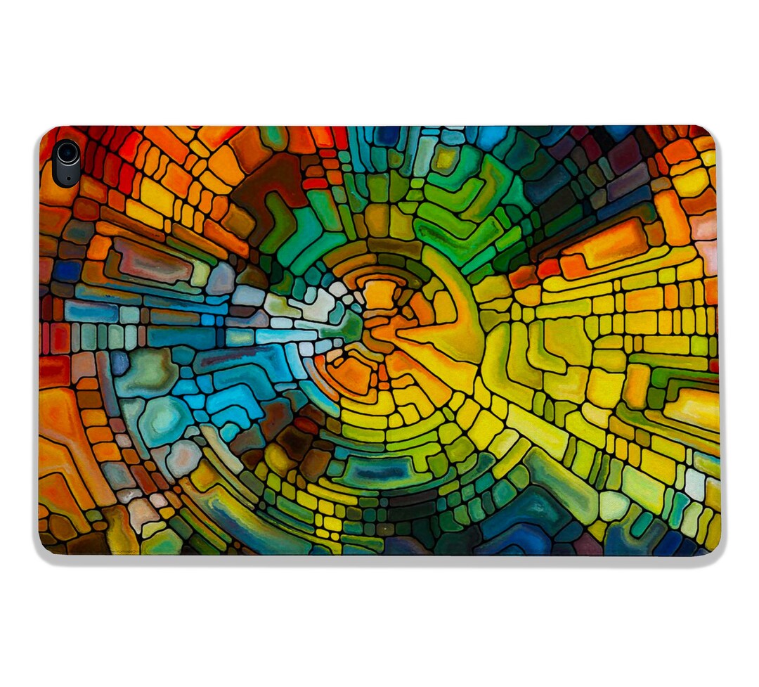 Rainbow iPad 11 7 Gen Mini 2024 iPad Air 11" iPad Pro 13" Pencil Holder ...