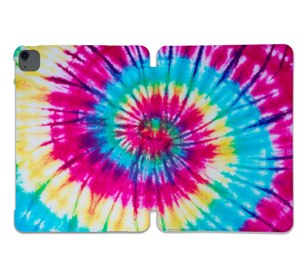 Vintage Art 2025 iPad 11th 7th Gen Mini Tie Dye 2024 iPad Air 11 iPad ...