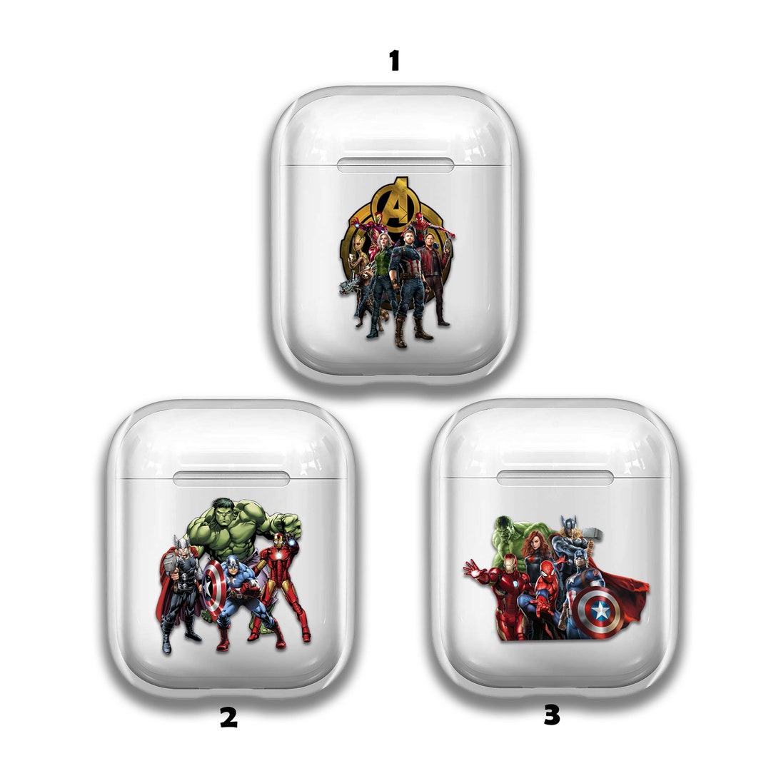 Avengers Case Airpods 3 Case Clear Air Pods Cover Headphone Silicone ...