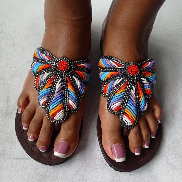 African Sandals - Etsy