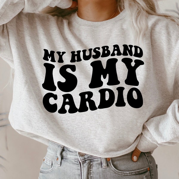 My Husband is My Cardio Svg - Etsy