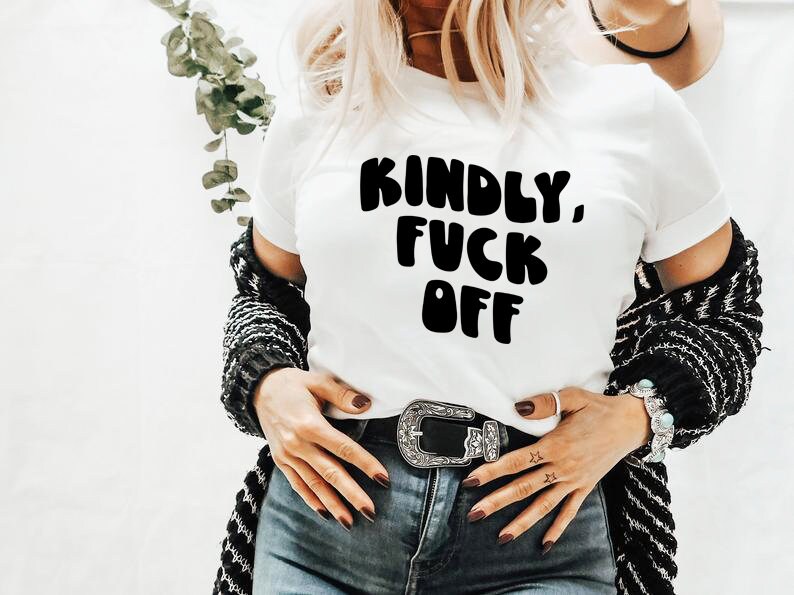 Kindly F off SVG STFU Svg F Off Funny Adult Svg Svg Cricut - Etsy