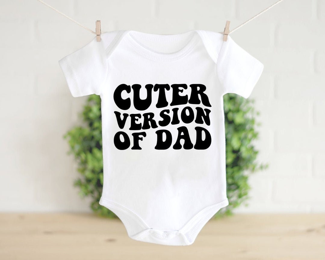 Cuter Version of Dad Svg, New Baby Svg, New Daddy, Daddy, Wavy Stacked ...