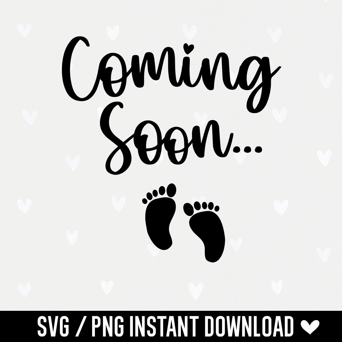 Coming Soon SVG Pregnancy Announcement Svg Pregnant Svg - Etsy