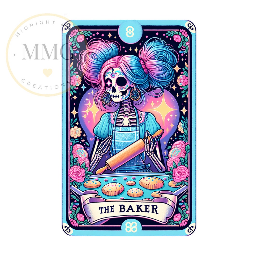 The Baker Tarot Card PNG, Baking PNG, Trendy Tarot Card, T-shirt Mug ...