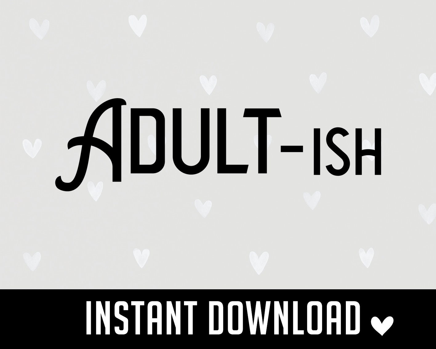 Adultish SVG Adult Ish Svg Sarcastic Svg Funny Saying Svg | Etsy