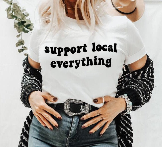 Support Local Everything SVG Small business love Support - Etsy