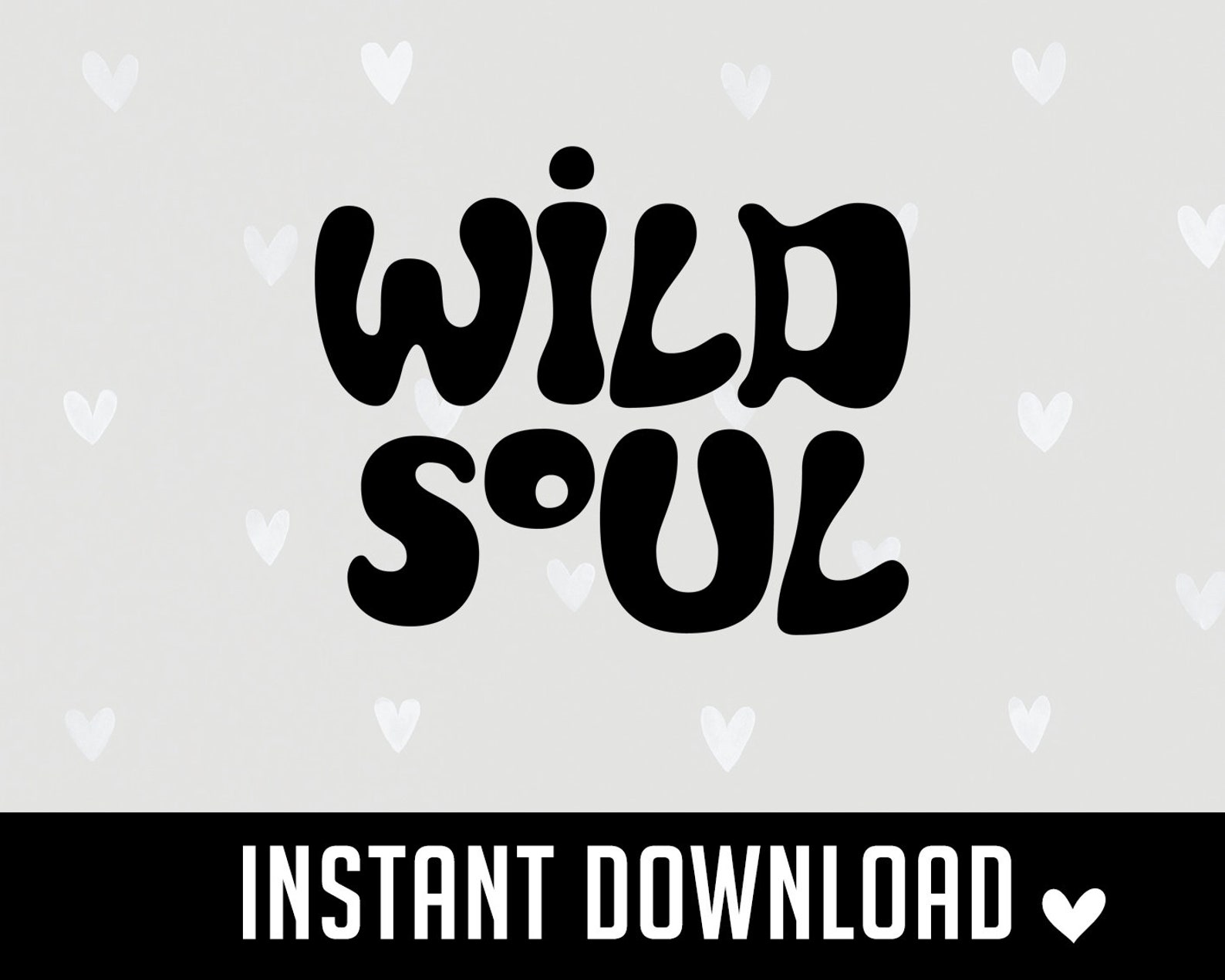 Wild Soul SVG Hippie Svg Good Vibes Svg Summer Svg Retro | Etsy