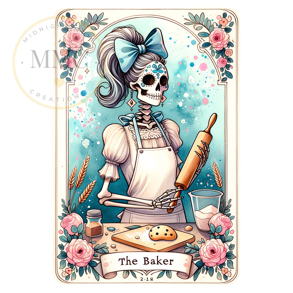 The Baker Tarot Card PNG, Baking PNG, Trendy Tarot Card, T-shirt Mug ...