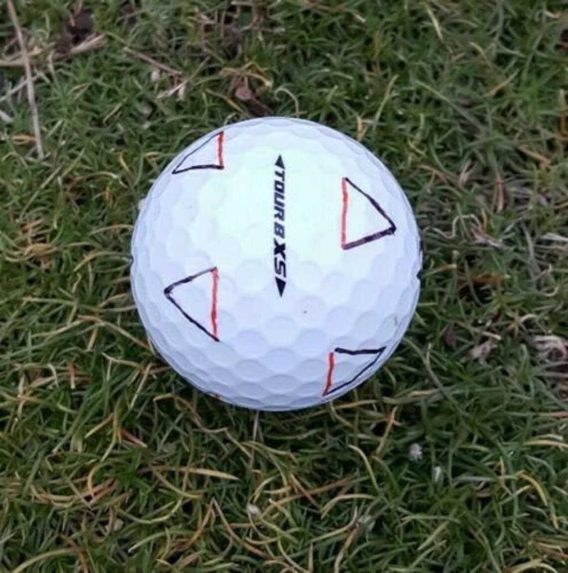Golf Ball Stencil Triangle Alignment - Etsy