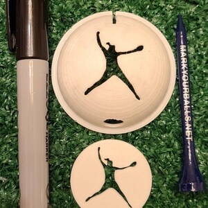 Custom Golf Ball Stencils & Markers - Etsy
