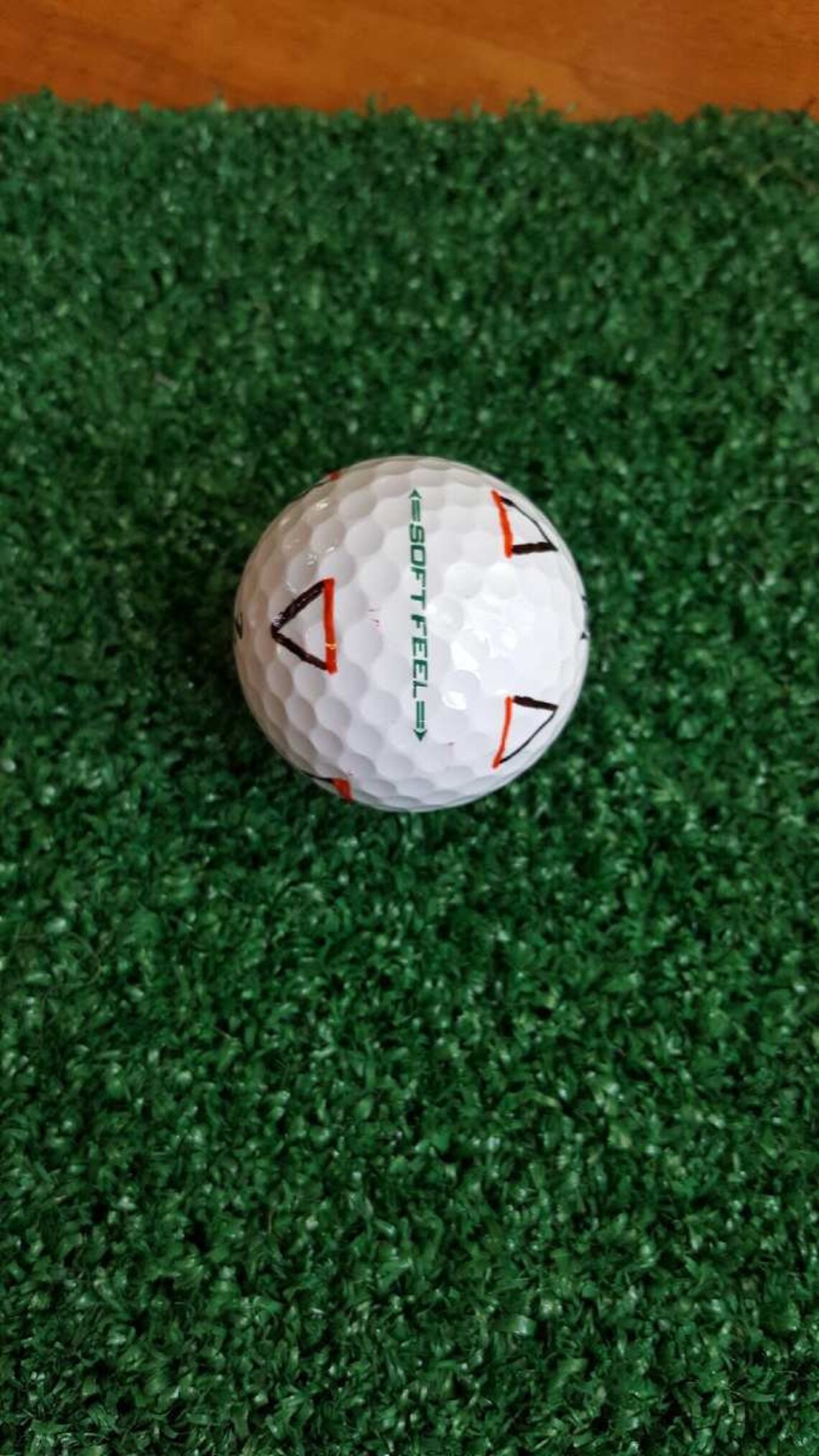Golf Ball Stencil Triangle Alignment - Etsy