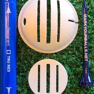 Custom Golf Ball Stencils & Markers - Etsy