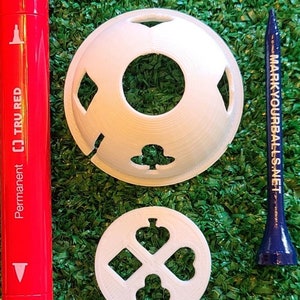 Custom Golf Ball Stencils & Markers - Etsy