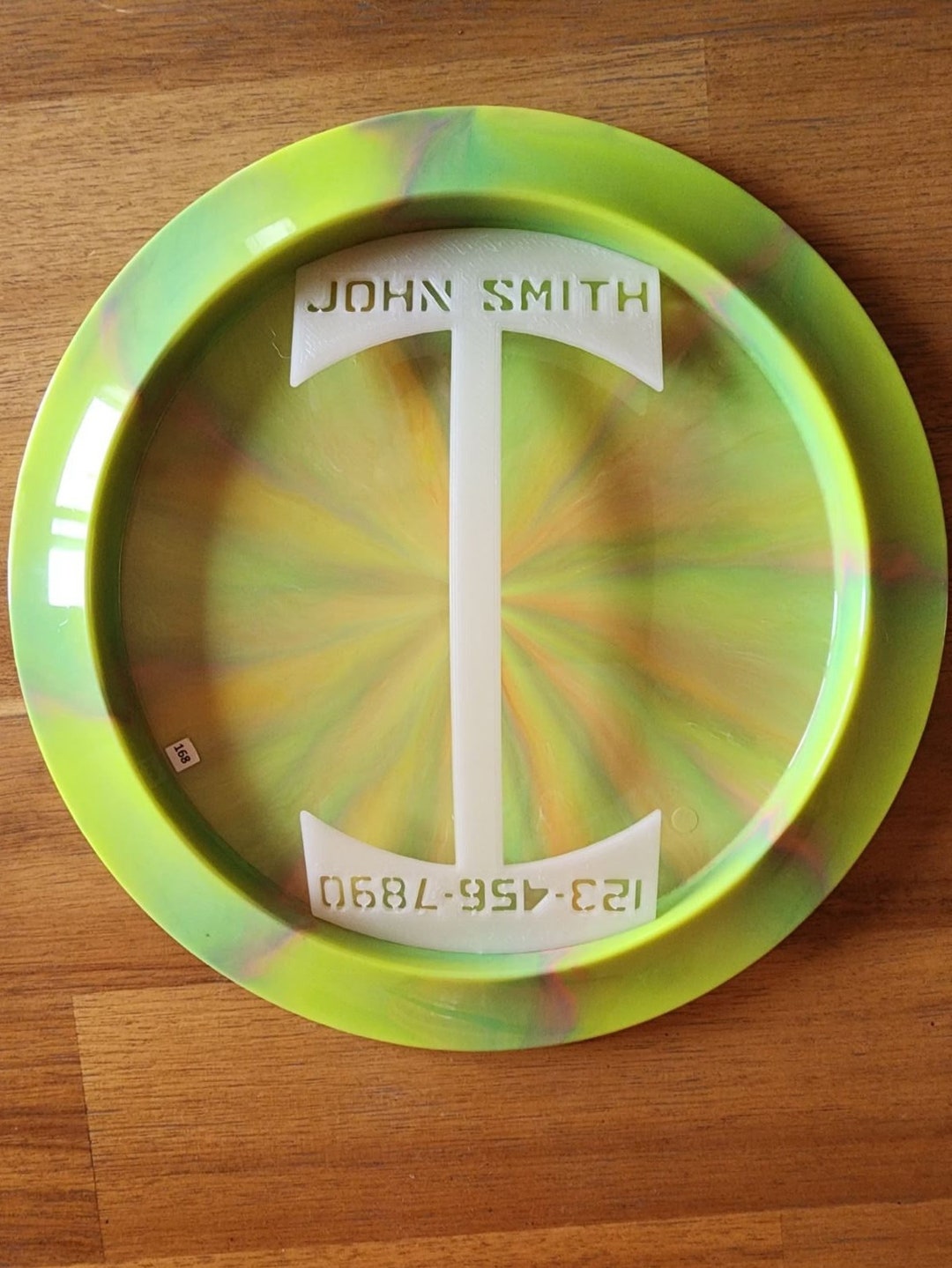 Personalized Disc Golf Stencil - Etsy