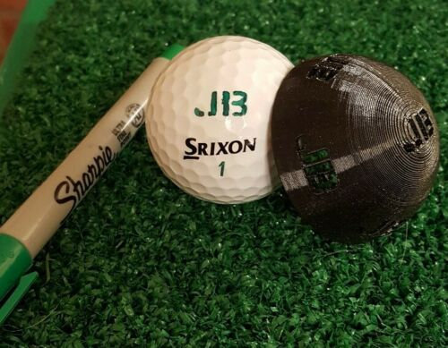 Golf Ball Stencil Custom Initials Custom Numbers and More. - Etsy