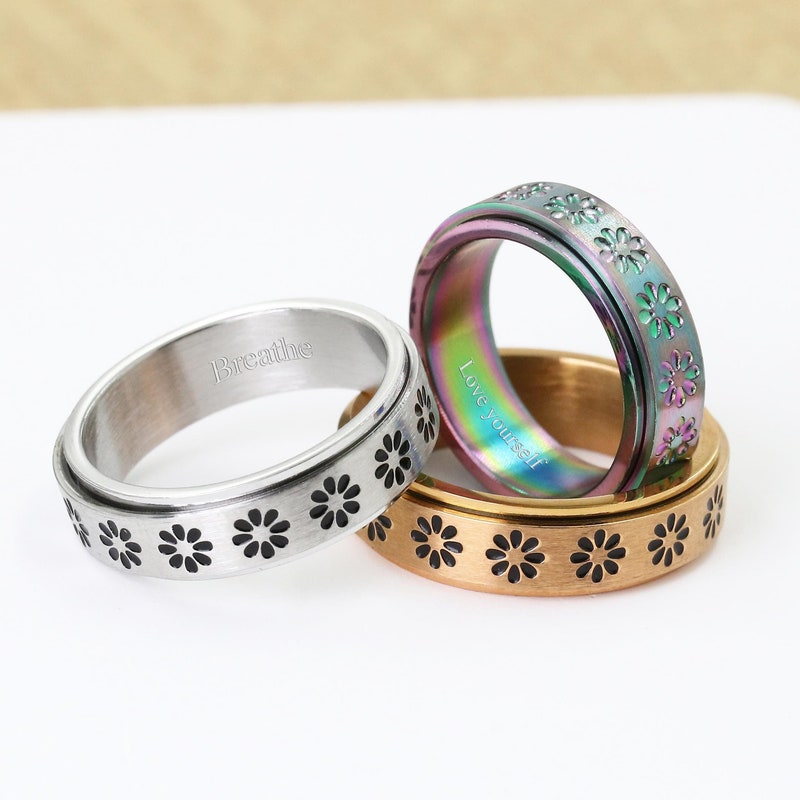 Spinning Rings - Etsy