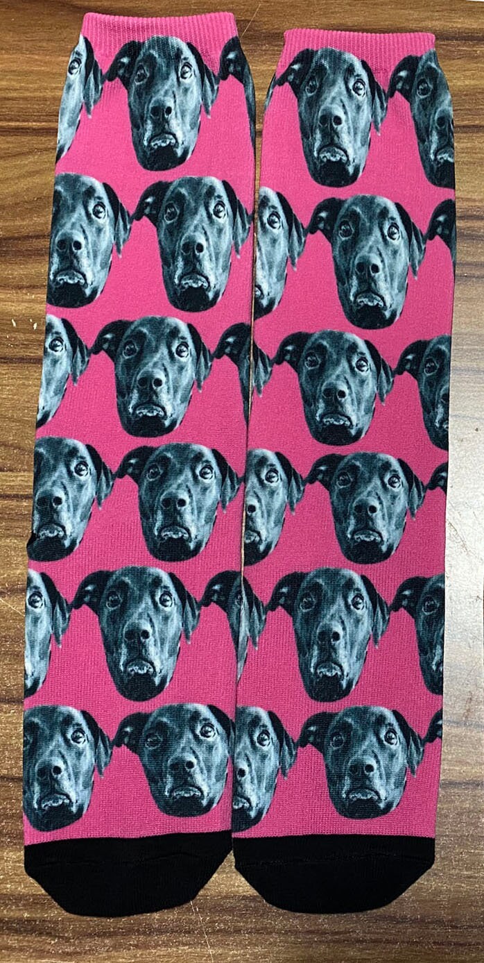 Personalize DIY Socks With Face Custom Photo Socks Pet Dog - Etsy