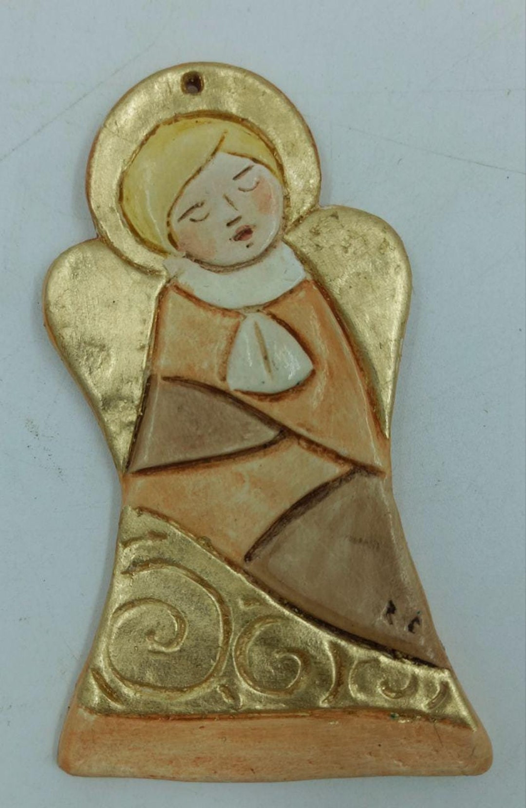 Terracotta Angel, Gift Idea, Christmas Decoration, Collector's Item - Etsy