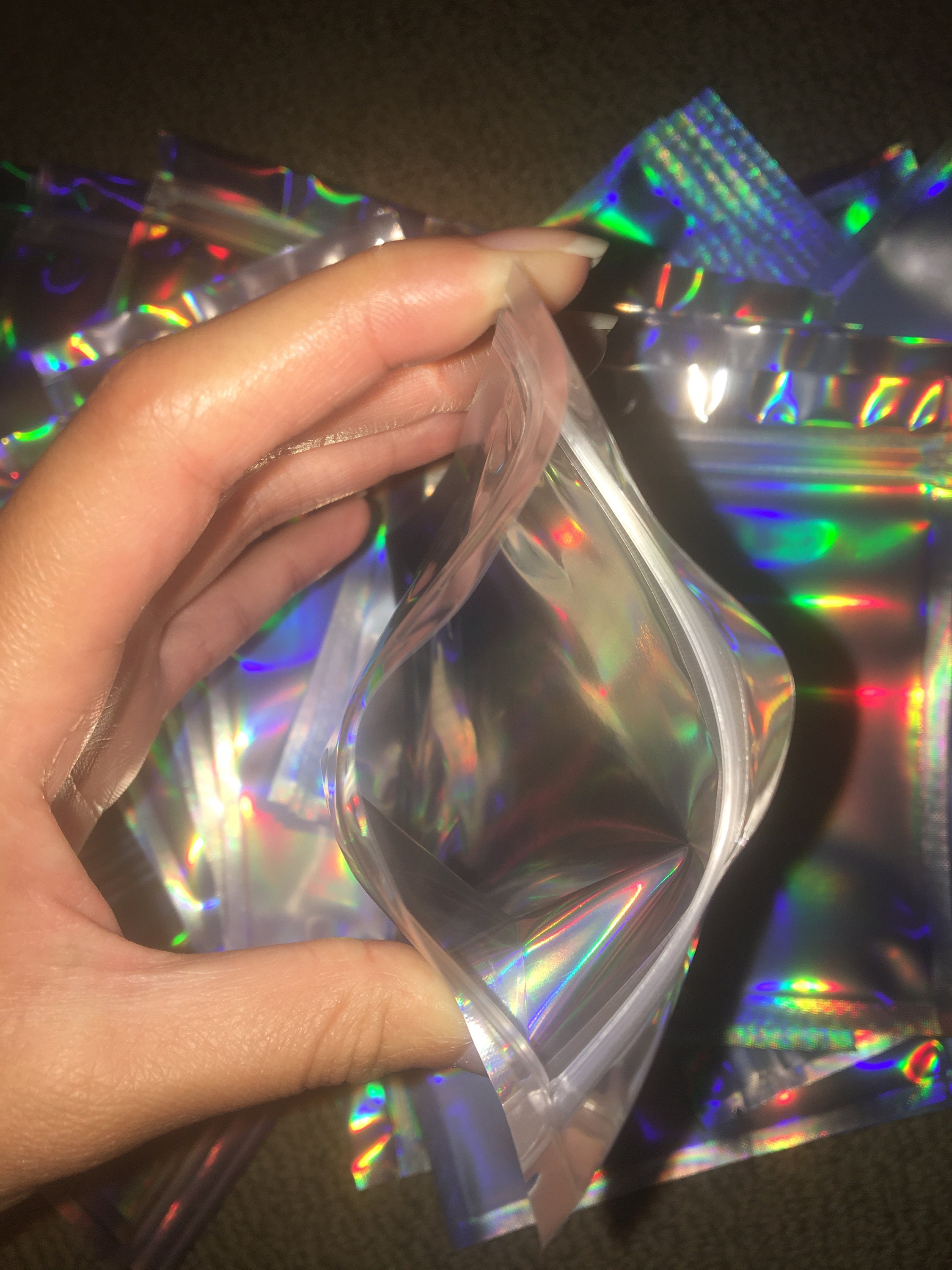 Holographic Lip Gloss Pouches - Etsy