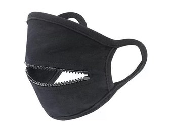 Zipper Face Mask - Etsy