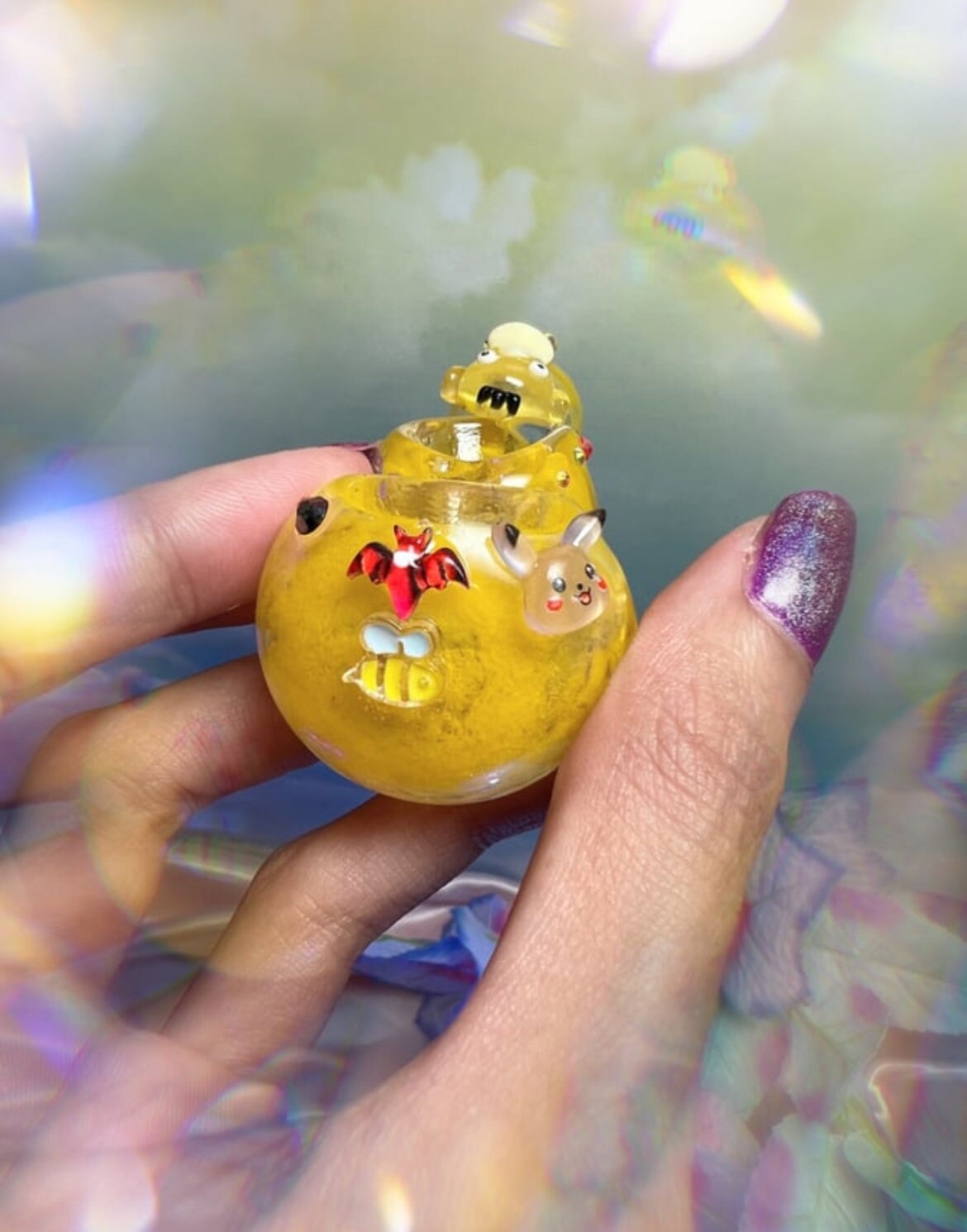 Yellow Pipe Cute Pipe Decoden Charm Pipe Girly Pipe Gift - Etsy