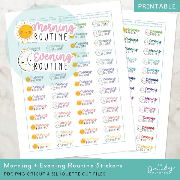 Morning Routine - Etsy