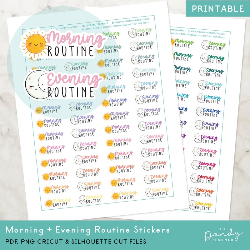 Morning Routine - Etsy