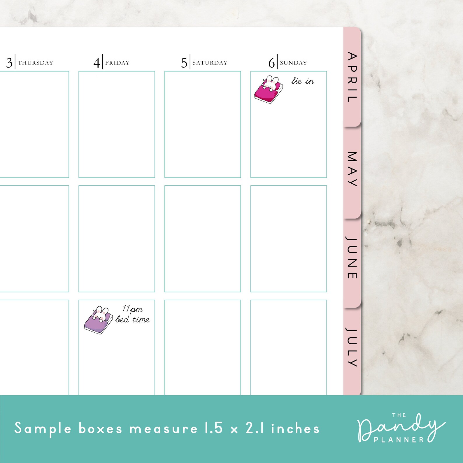 Kawaii Sleeping Stickers Printable, Sleep Icon Stickers, DIY Printable ...