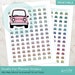 Daily Steps Planner Stickers Printable, Steps Goal Planning Stickers ...