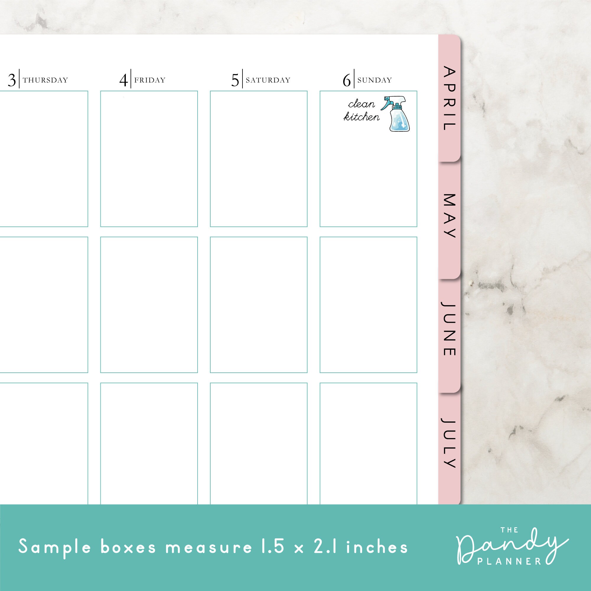 Cleaning Bottle Stickers: Printable Chores Planner Stickers (PDF, PNG ...