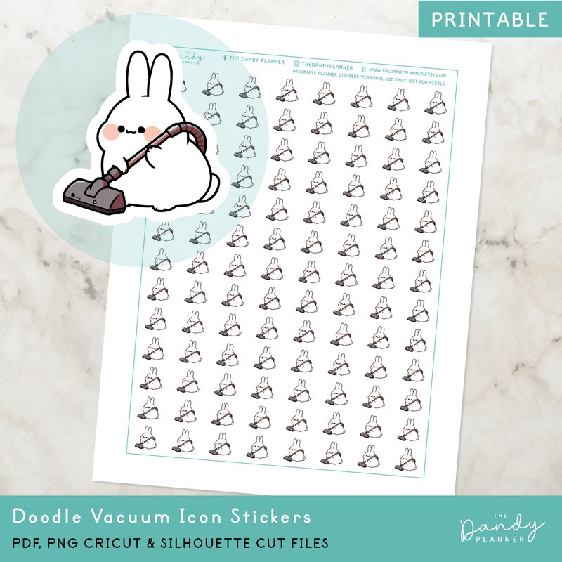 Vacuum Stickers - Etsy