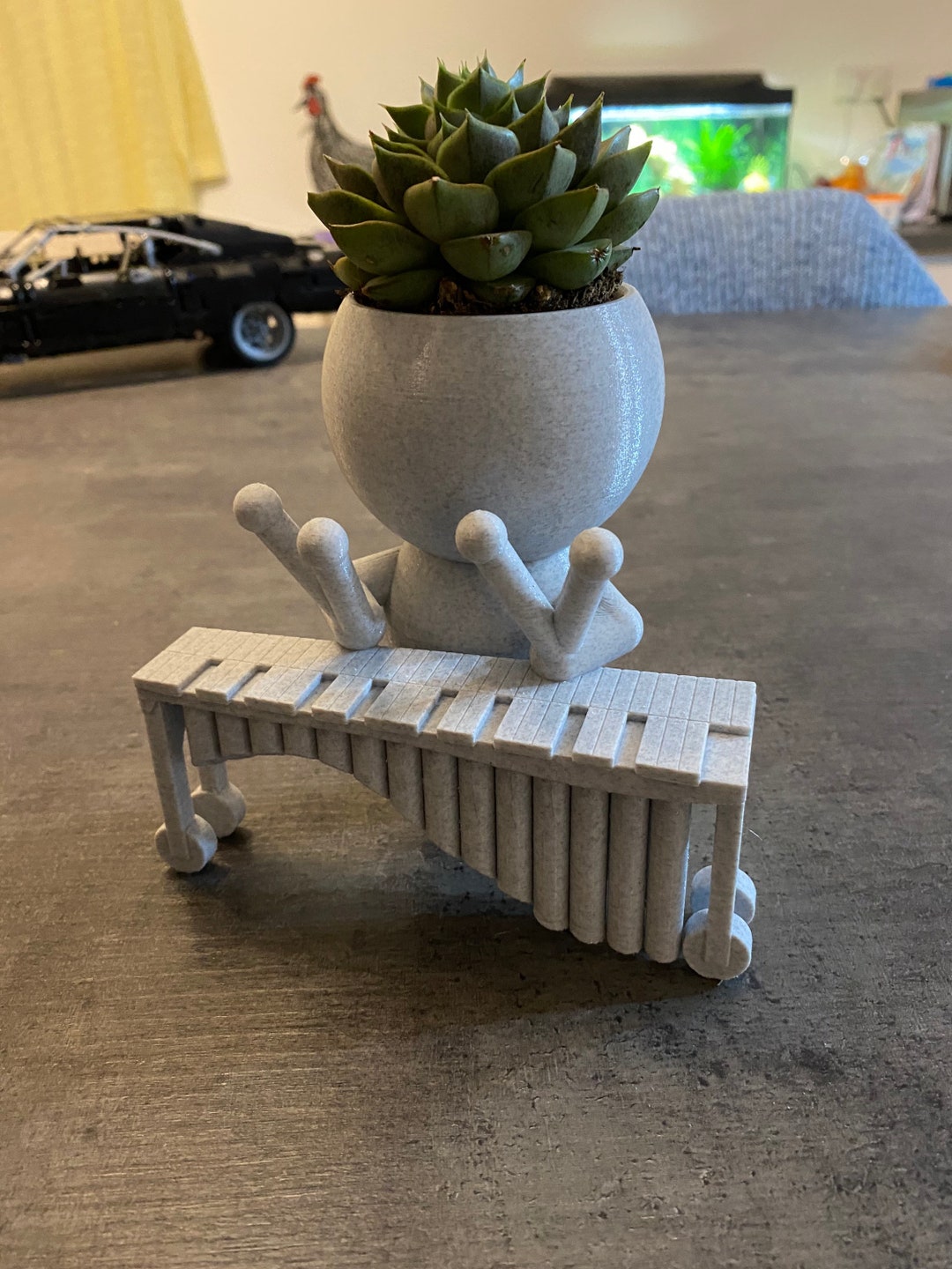 Wee Jimmy ‘lorelei’ the Marimbist Marimba Player Succulent Plant Pot ...