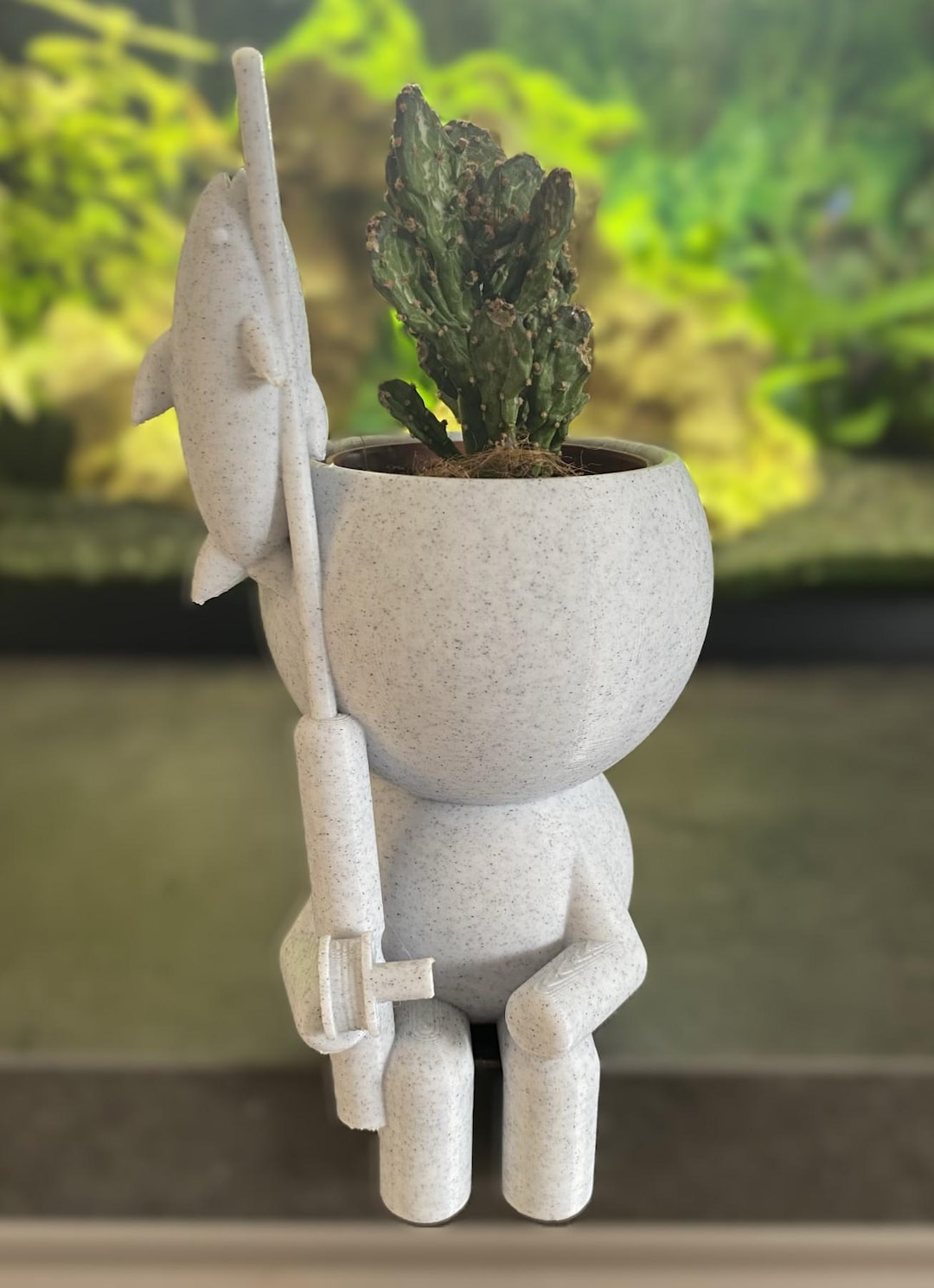 Fishing Gift "wee Jimmy Caught a Trout" Fisherman Angler Succulent ...