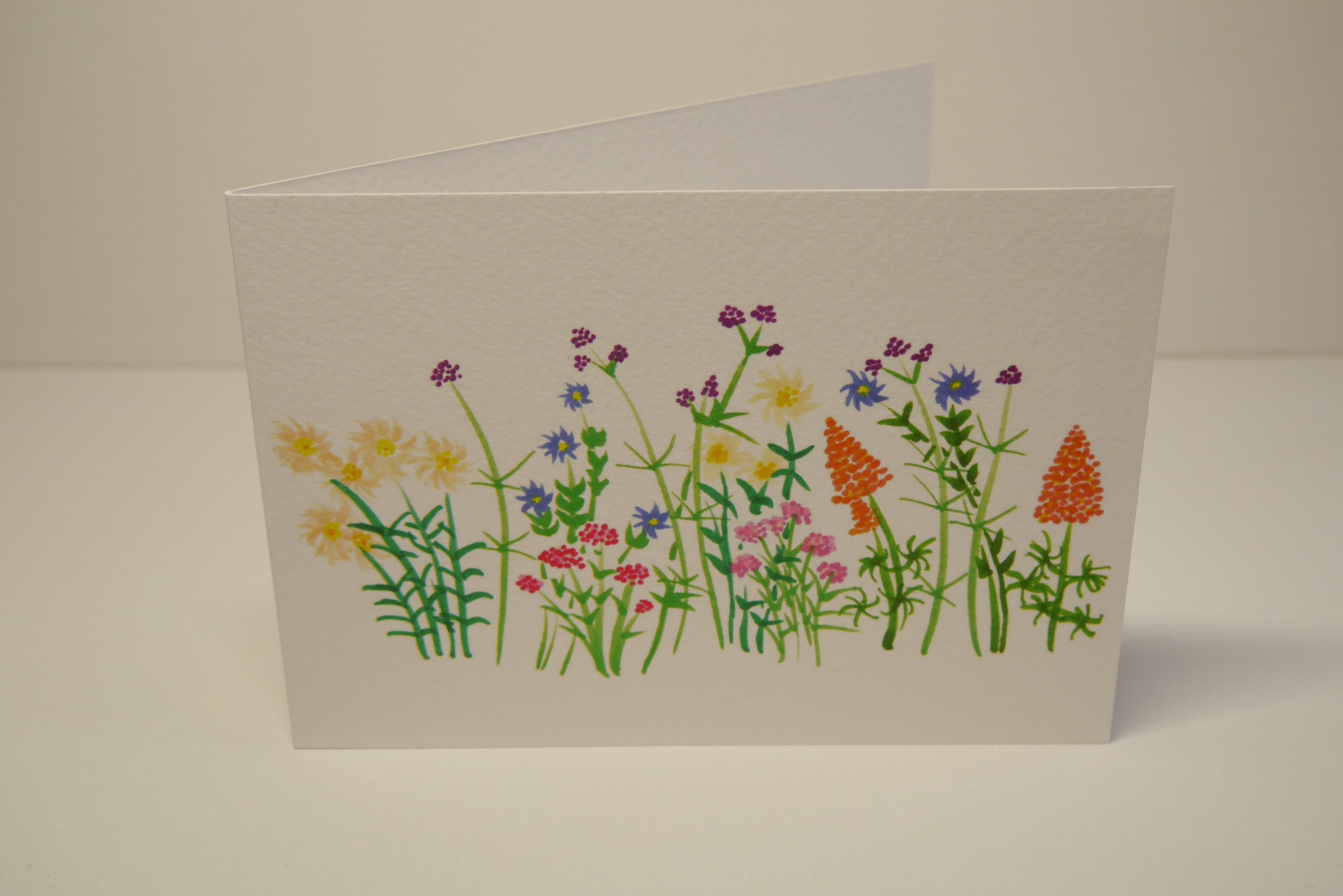 Original Floral Handmade Art Cards - Etsy