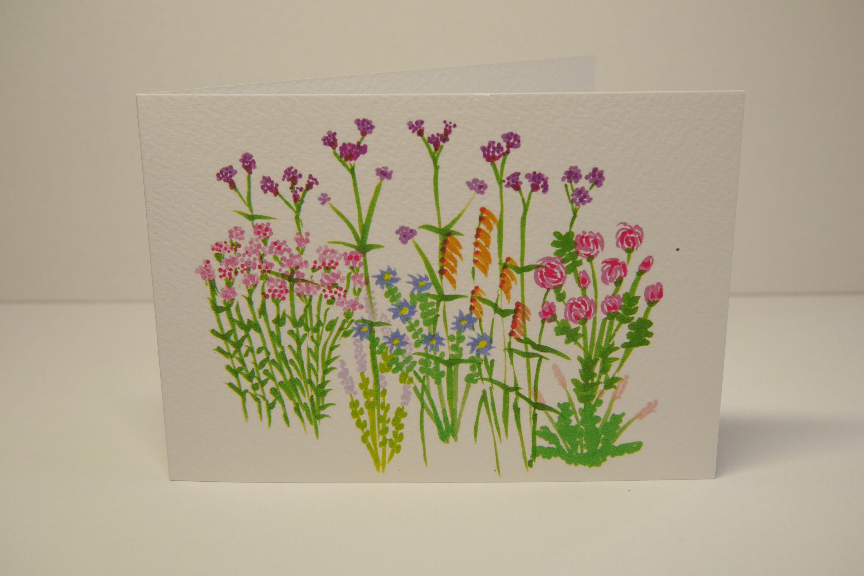Original Floral Handmade Art Cards - Etsy