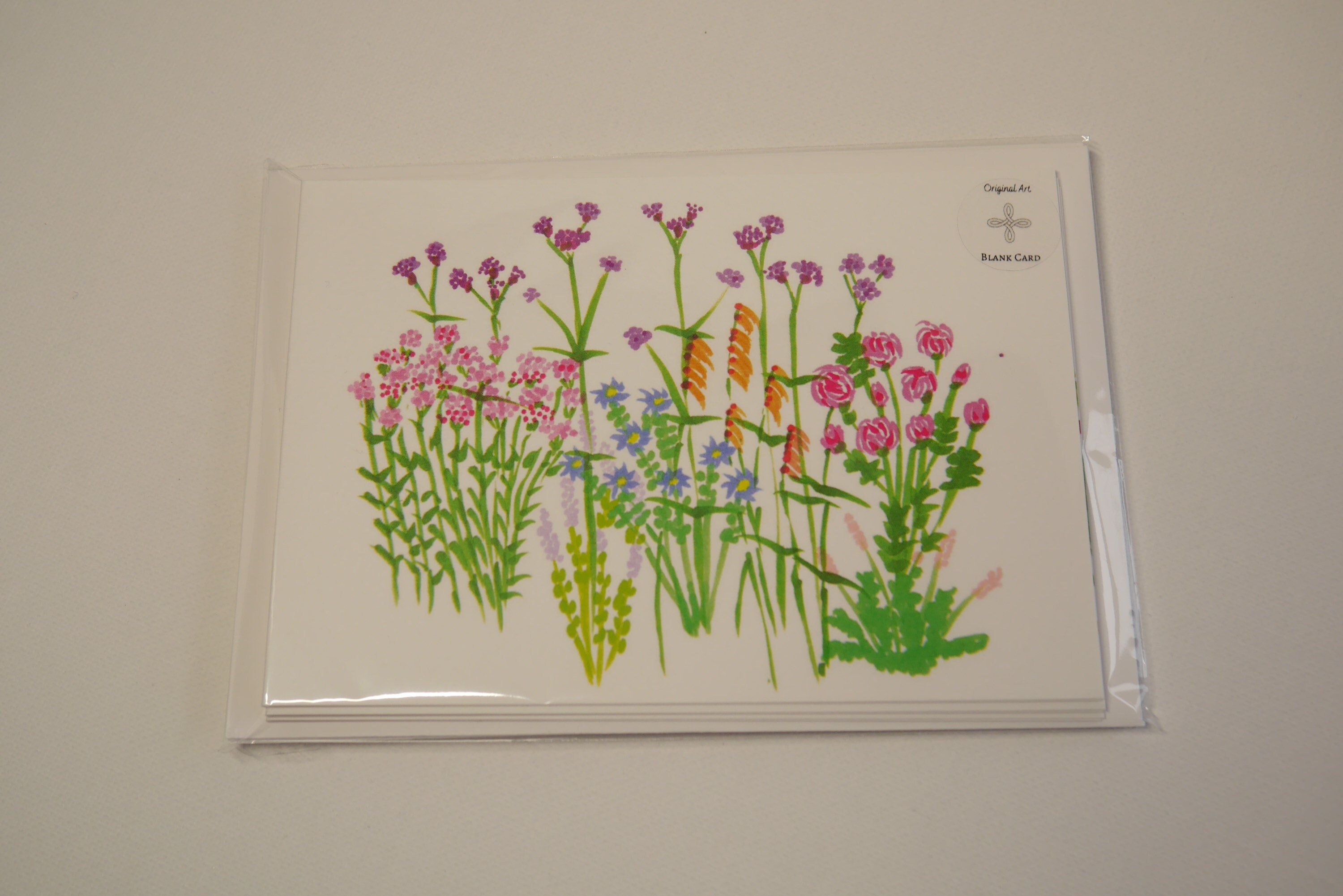 Original Floral Handmade Art Cards - Etsy