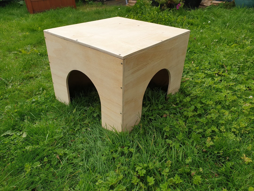 Rabbit House Handmade Cage Accessories Tunnel House Hideaway - Etsy