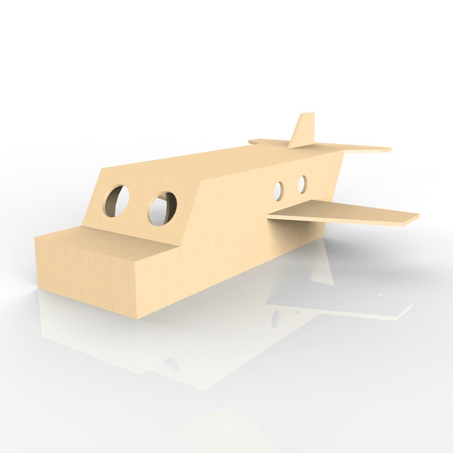 Rabbit Plane Bunny House Shelter Hideout Hide Hideaway | Etsy