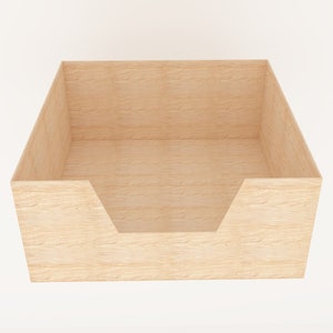 Square Wooden Whelping Box for Dogs Weaning Box Birthing - Etsy UK