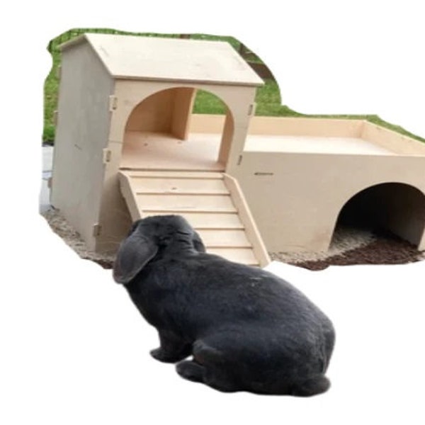 Rabbit House - Etsy UK